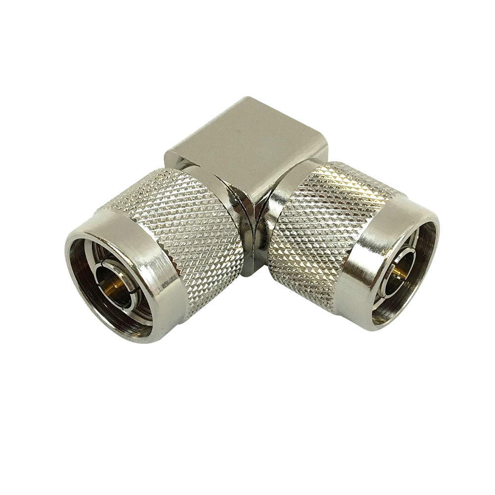 N-Type Male to N-Type Male Adapter - Right Angle – CableChum
