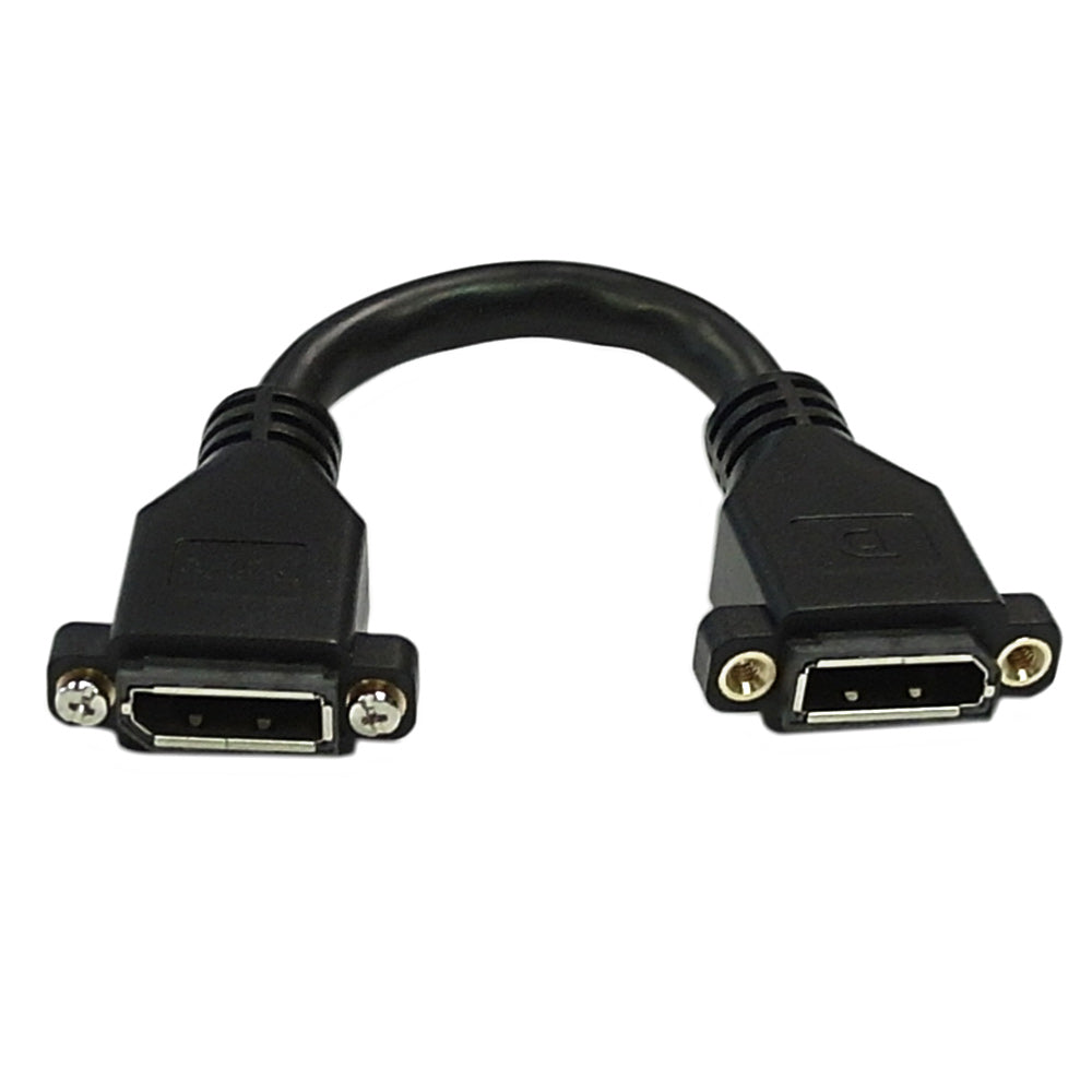 DisplayPort Female to Female Adapter with Screw Holes – CableChum